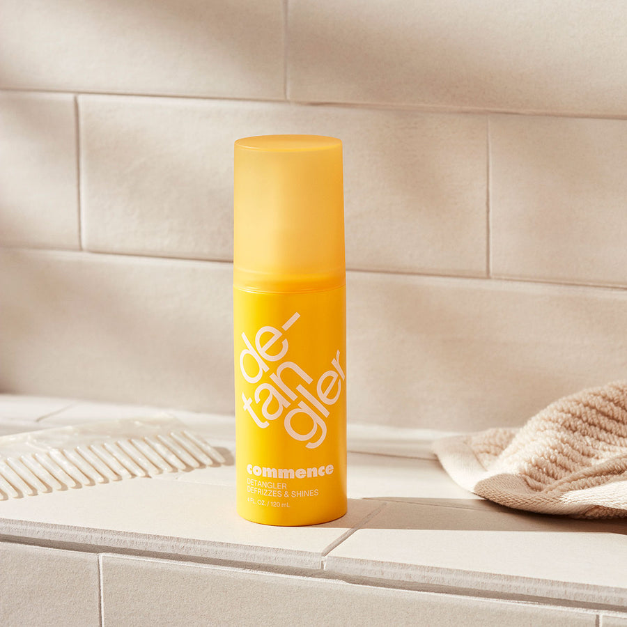 Clean Hair Detangler for Women 40+ | Smooths & Protects Without Residue