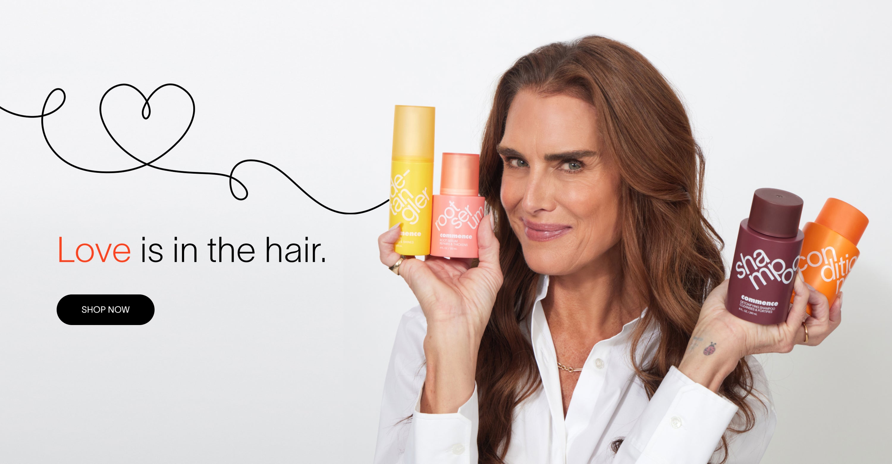 Commence Haircare from Brooke Shields
